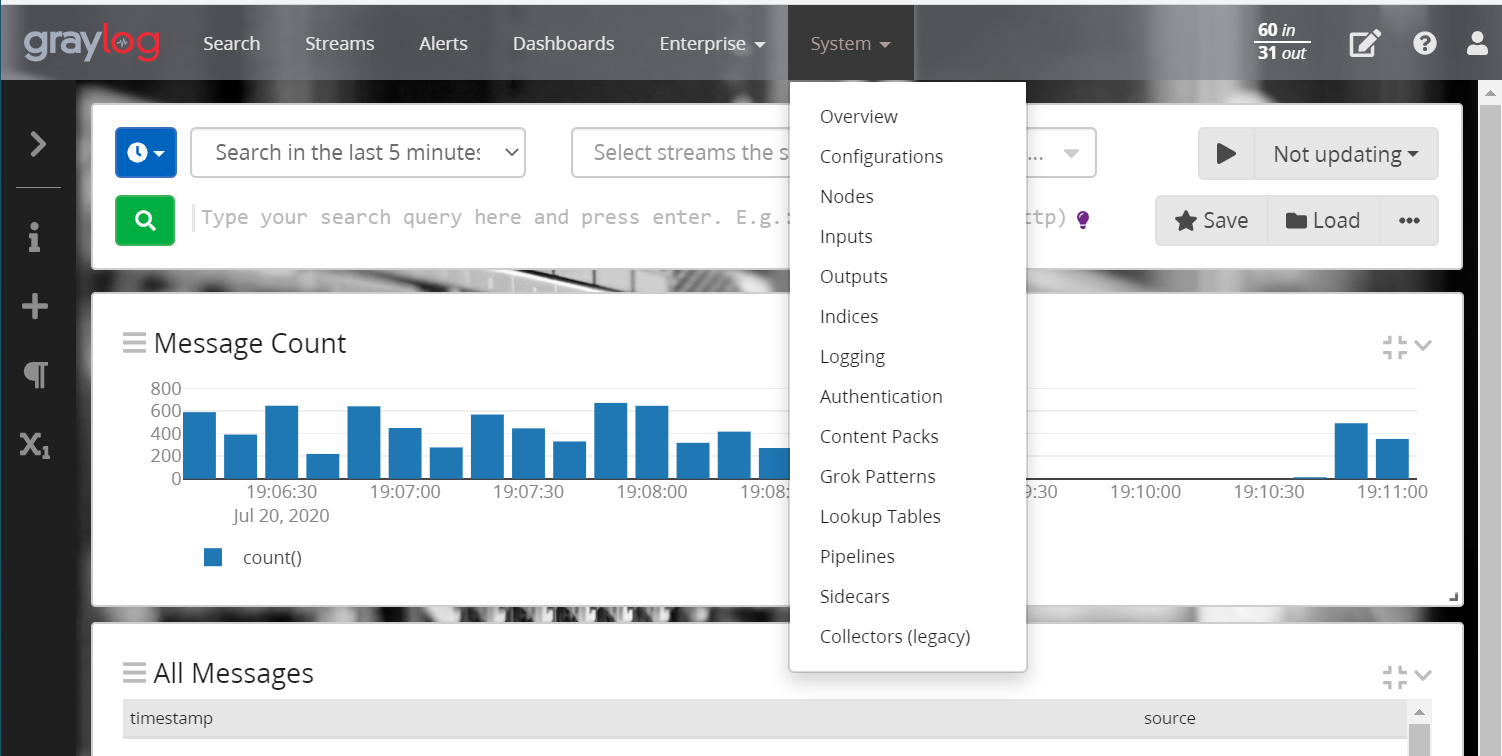 Changing Graylog Background | Cordeos: Top IT Outsourcing, IT Support, Computer Support, and ...